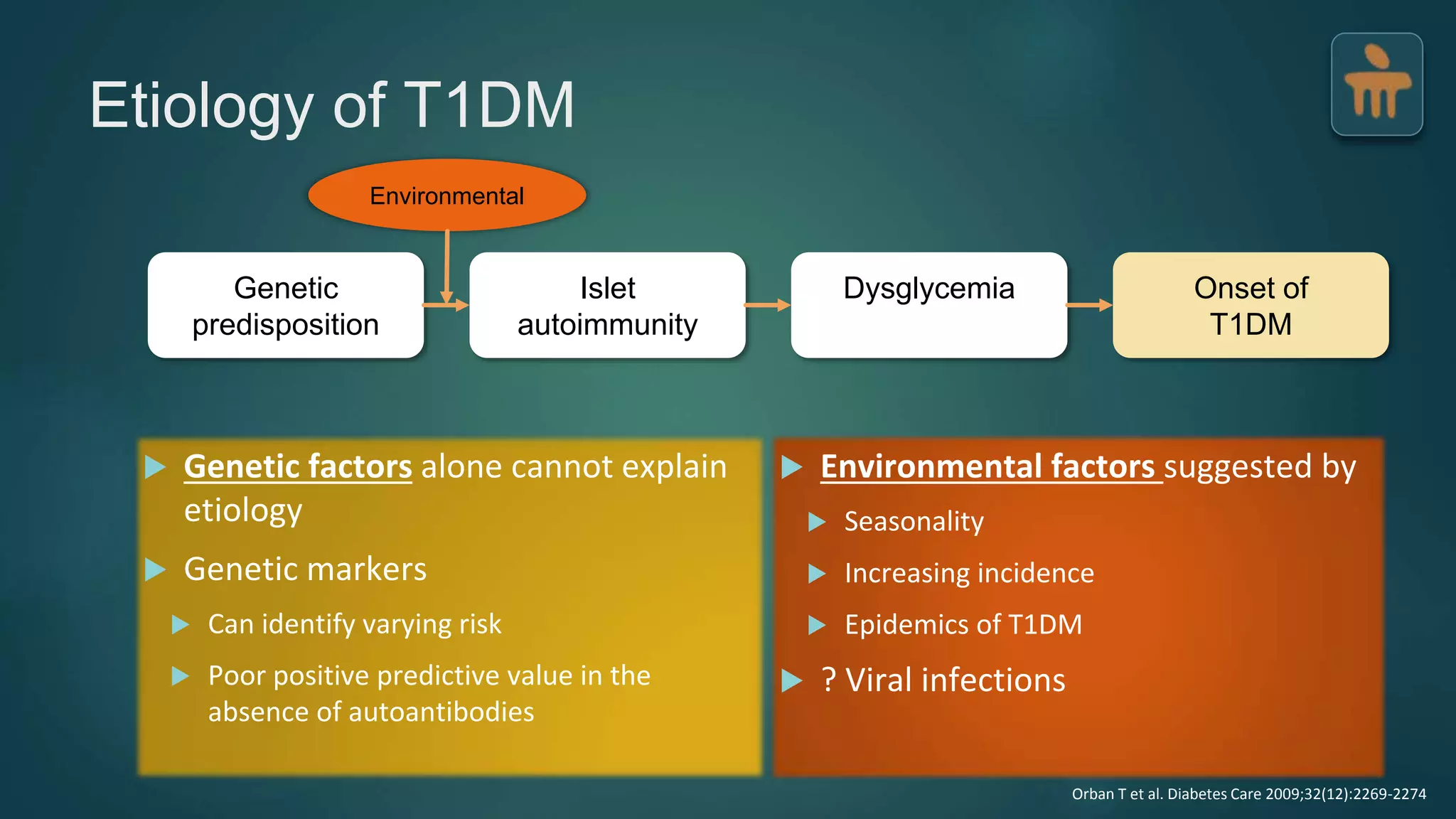Type 1 Diabetes Mellitus - Etiology | PPTX