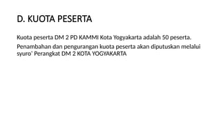 Contoh SOP DM2 2024 KAMMI Kota Yogyakarta.pptx