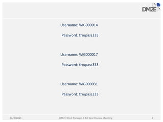 Workpackage 4 Presentation at DM2E Project Meeting 3, London | PPT | Desktop Publishing ...
