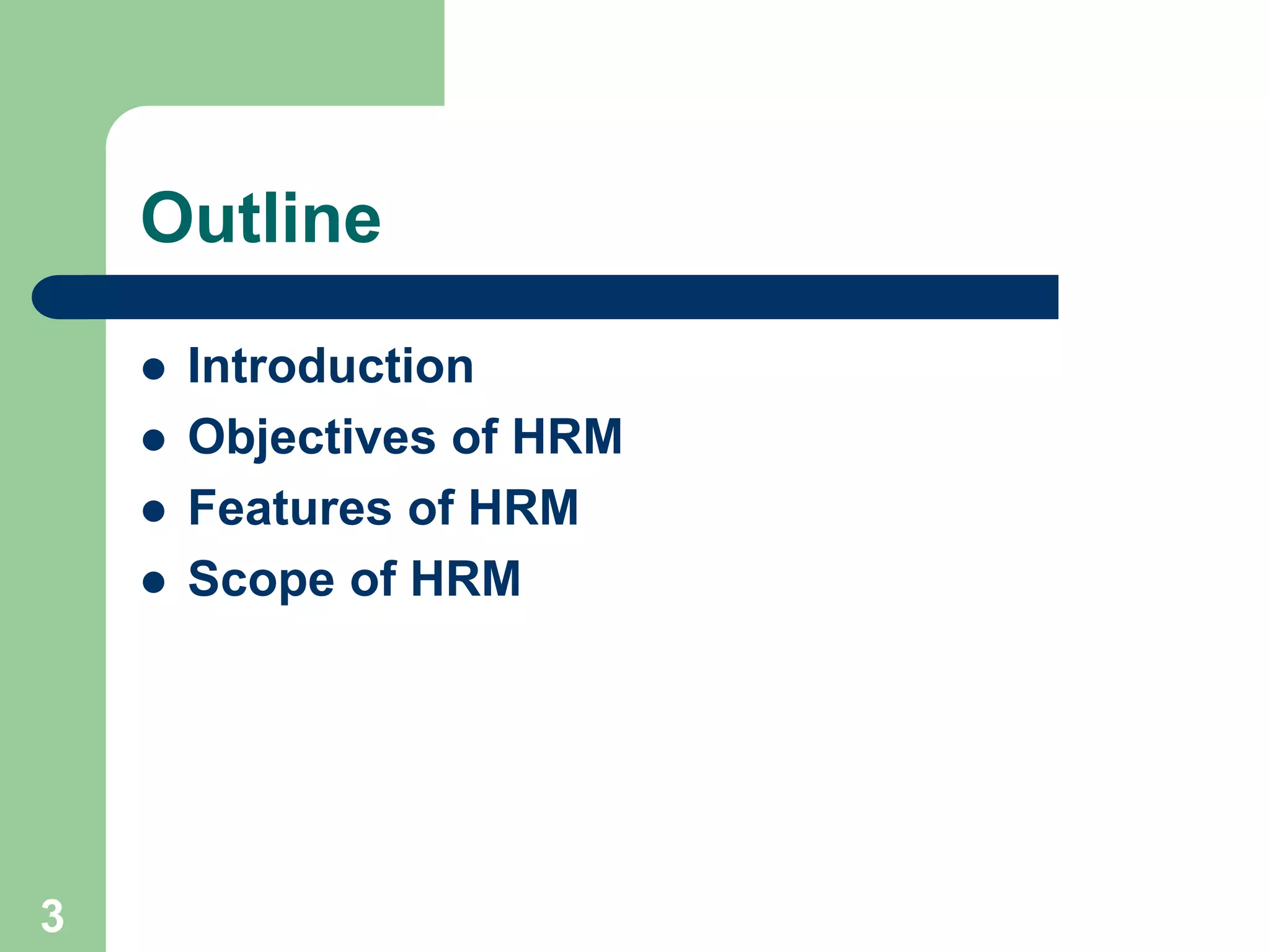 Introduction to Human Resource Management | PPTX