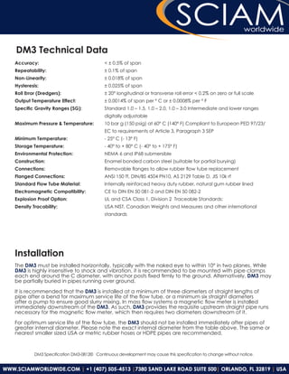 Dm3 Datasheets V4.0 | PDF