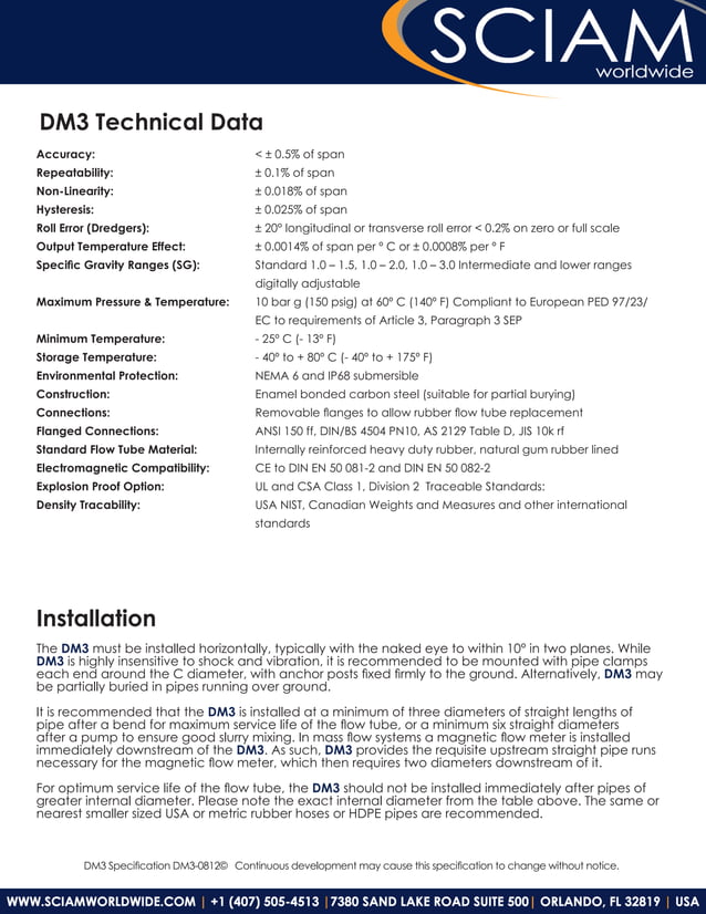 Dm3 Datasheets V4.0 | PDF