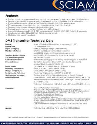 Dm3 transmitter datasheet v4.0 | PDF