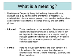 Meetings | PPT