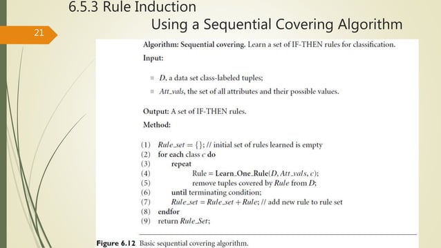 Data Mining 6.5 Rule-Based Classification | PPTX | Eye and Vision ...