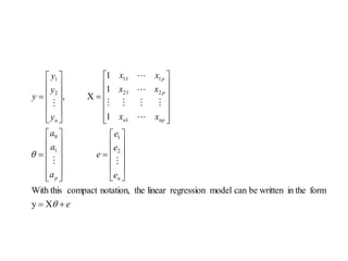 Linear Regression for Data Mining Application | PPTX