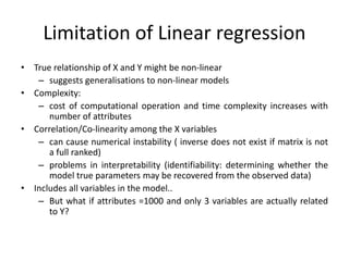 Linear Regression for Data Mining Application | PPT