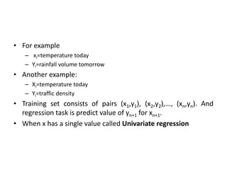 Linear Regression for Data Mining Application | PPT