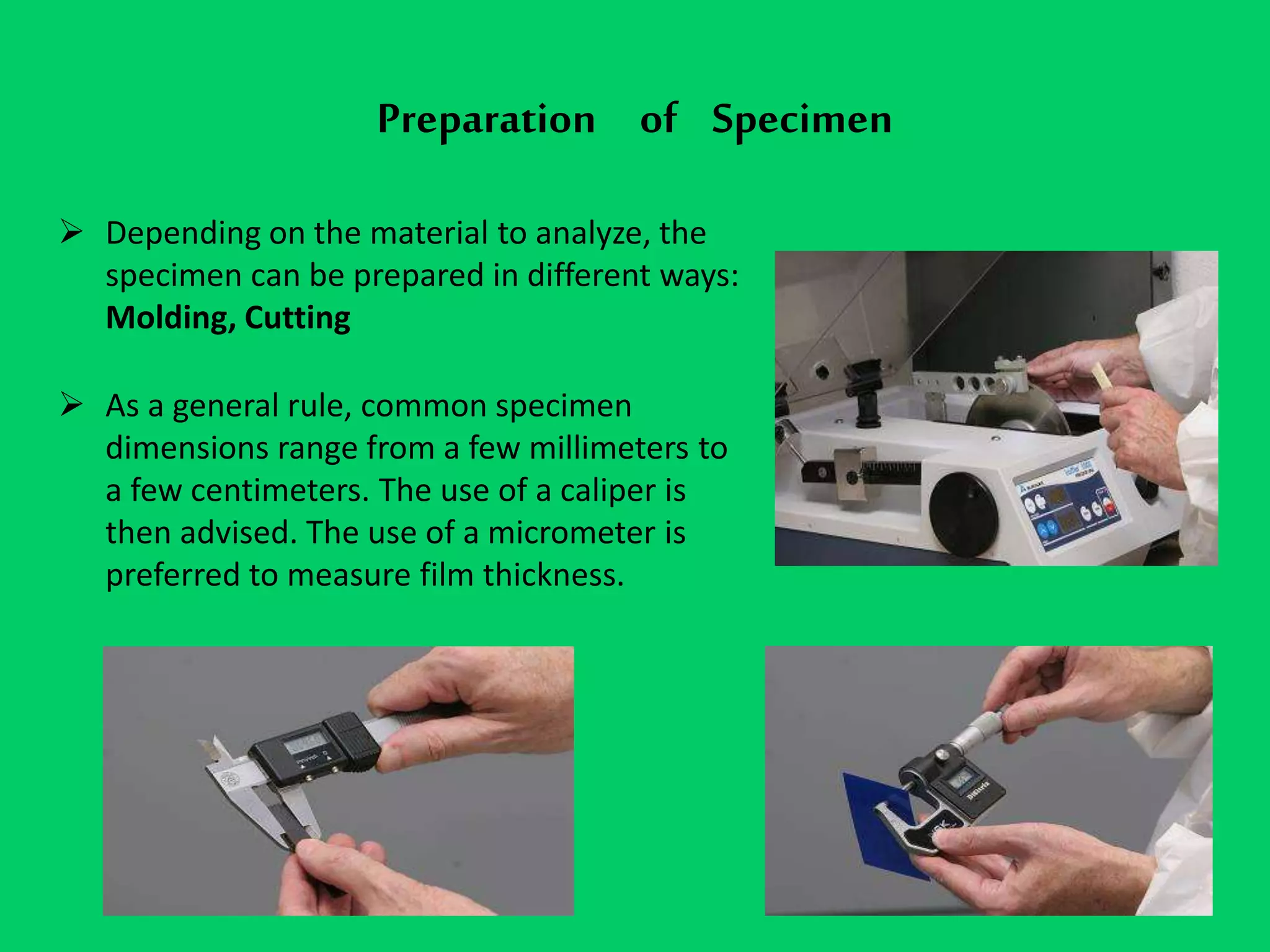 Dynamic Mechanical Analysis | PPTX