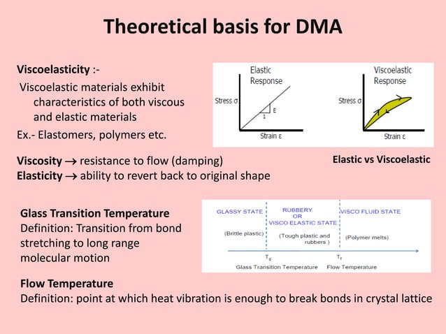Dynamic Mechanical Analysis | PPTX