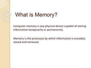 Dynamic memory Allocation in c language | PPTX