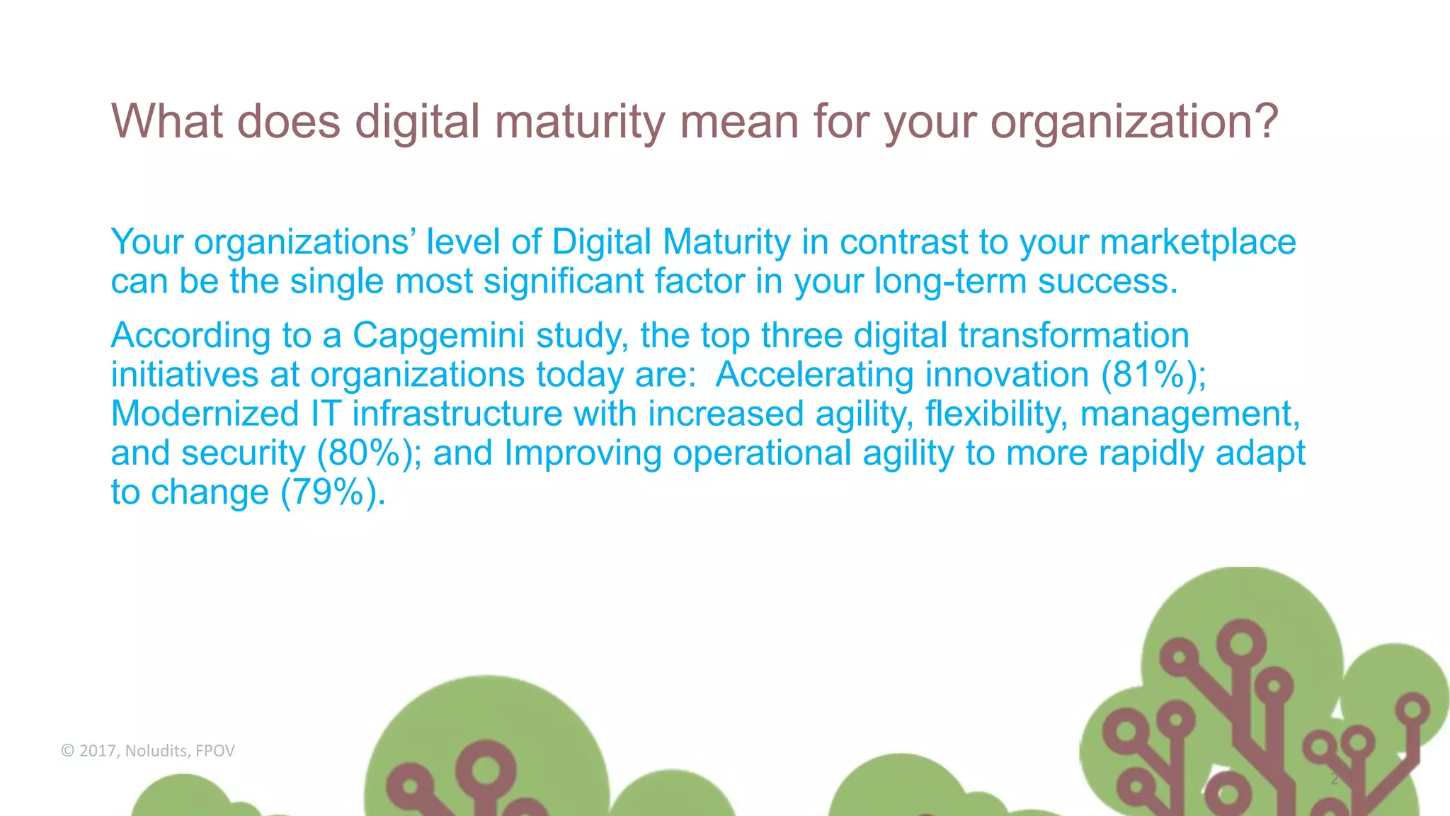 The Digital Maturity Assessment | PDF