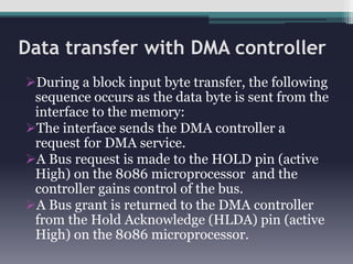 Dma and dma controller 8237 | PPTX | Operating Systems | Computer Software and Applications