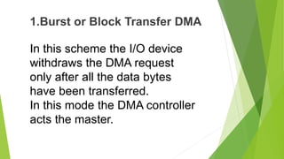 Dma data transfer | PPTX