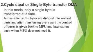 Dma data transfer | PPTX