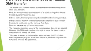 Dma data transfer | PPTX