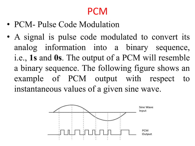 Delta Modulation & Adaptive Delta M.pptx | Digital Audio | Computer Software and Applications