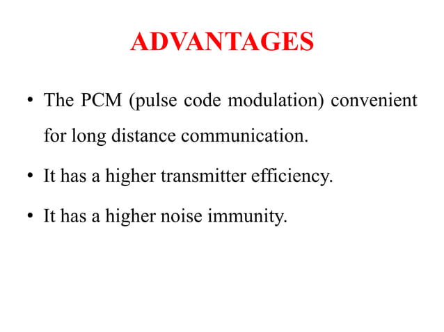 Delta Modulation & Adaptive Delta M.pptx | Digital Audio | Computer Software and Applications