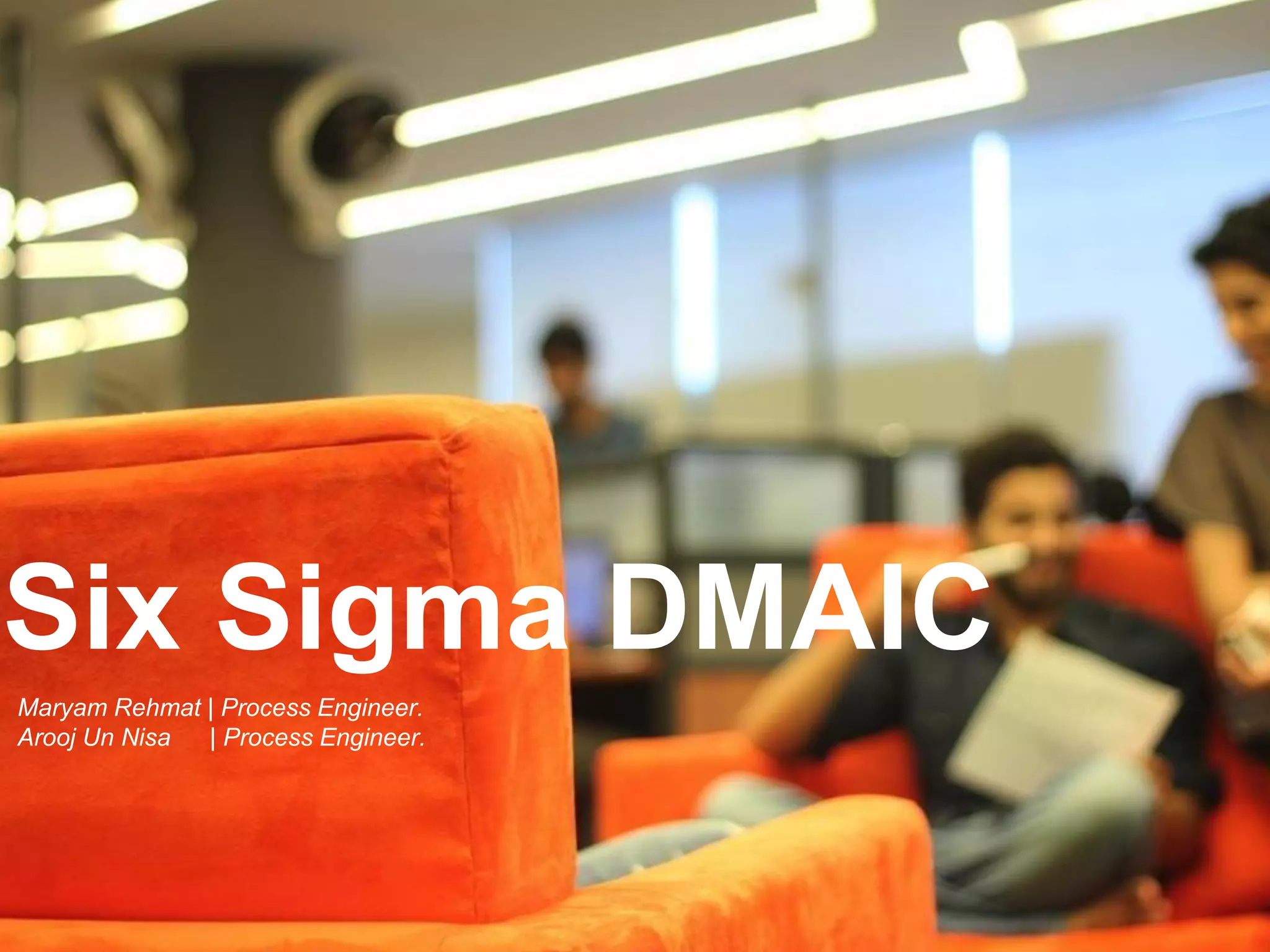 DMAIC-Six sigma process Improvement Approach | PDF