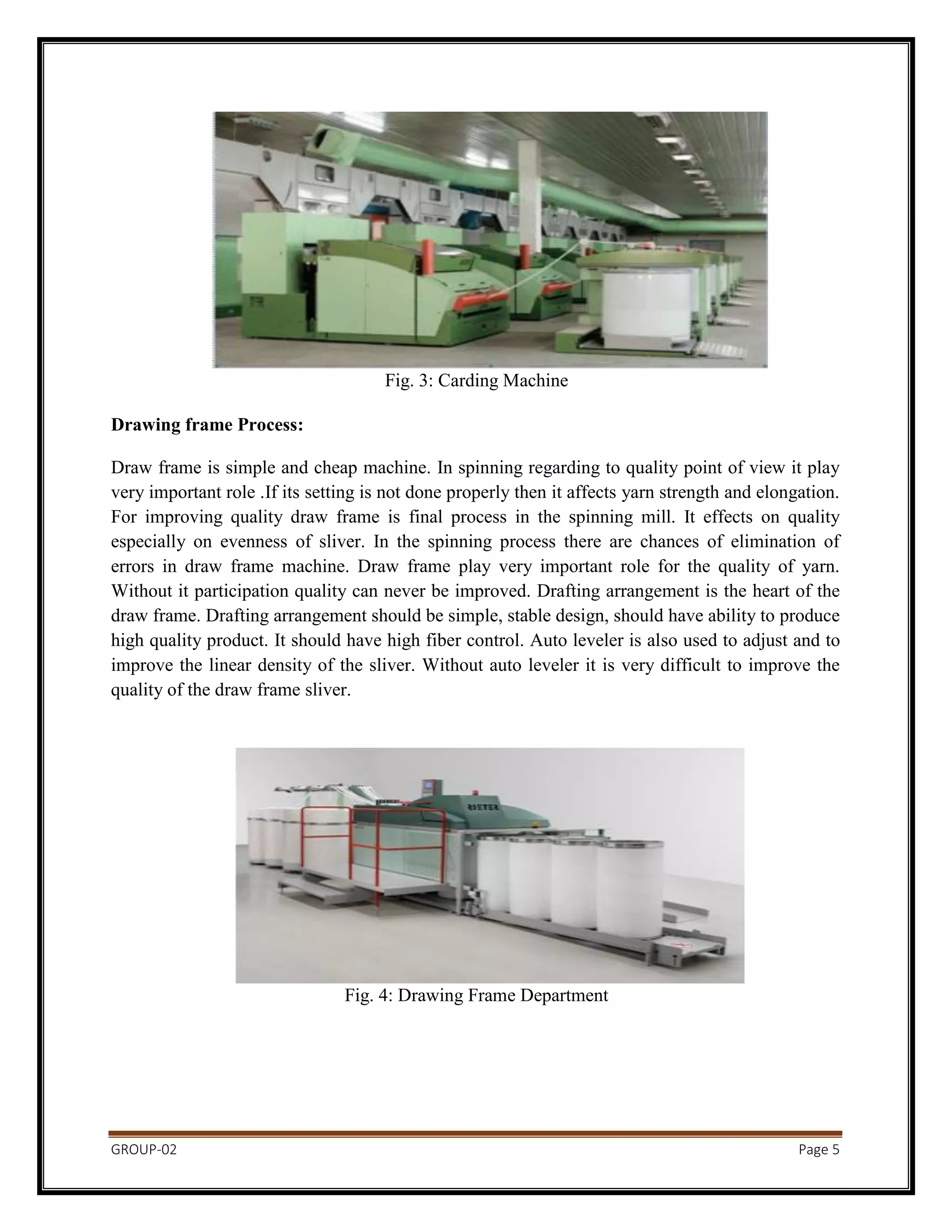 DMAIC Yarn manufacturing report | PDF
