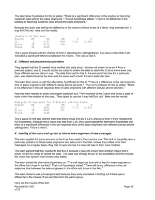 Six Sigma DMAIC Case Study | PDF