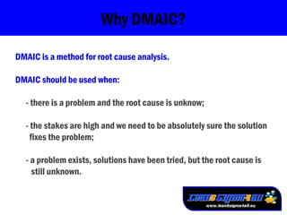 DMAIC Methodology | PPT