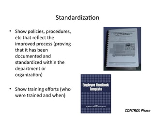 DMAIC Storyboard for Yellow Belt Six Sigma | PPT