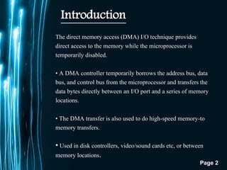 Direct Memory Access & Interrrupts | PDF