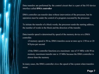 Direct Memory Access & Interrrupts | PDF