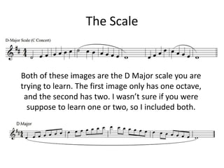 B Flat Clarinet Scales