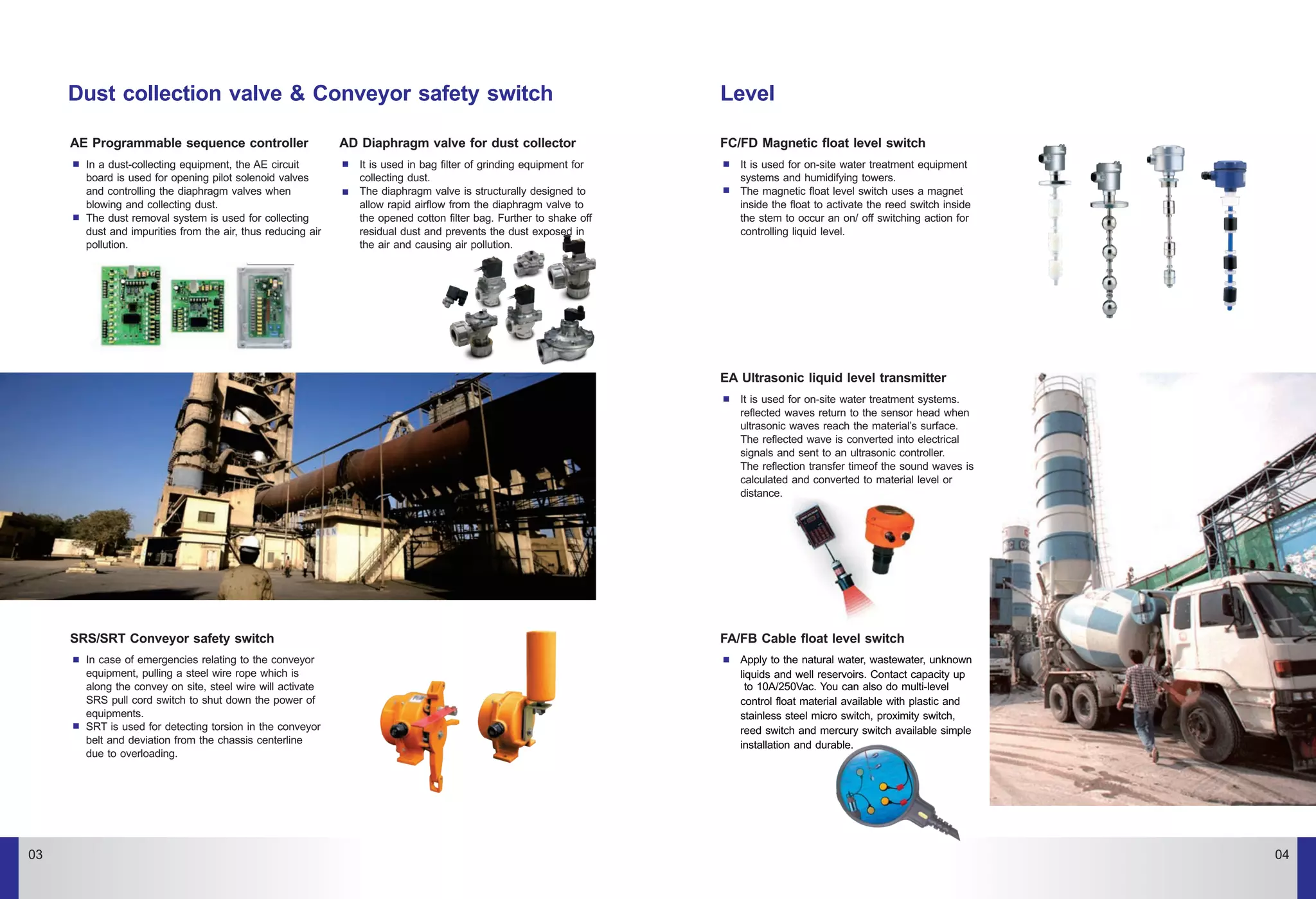 FineTek (Taiwan) Instrumentation Solutions for Cement Industry | PPT