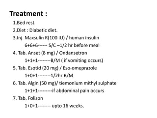 Gestational Diabetes mellitus case | PPTX