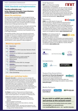 Evolution of Clinical Data Management | PDF
