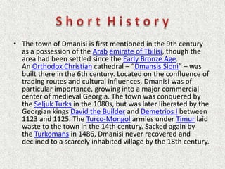 Dmanisi, Georgia | PPT