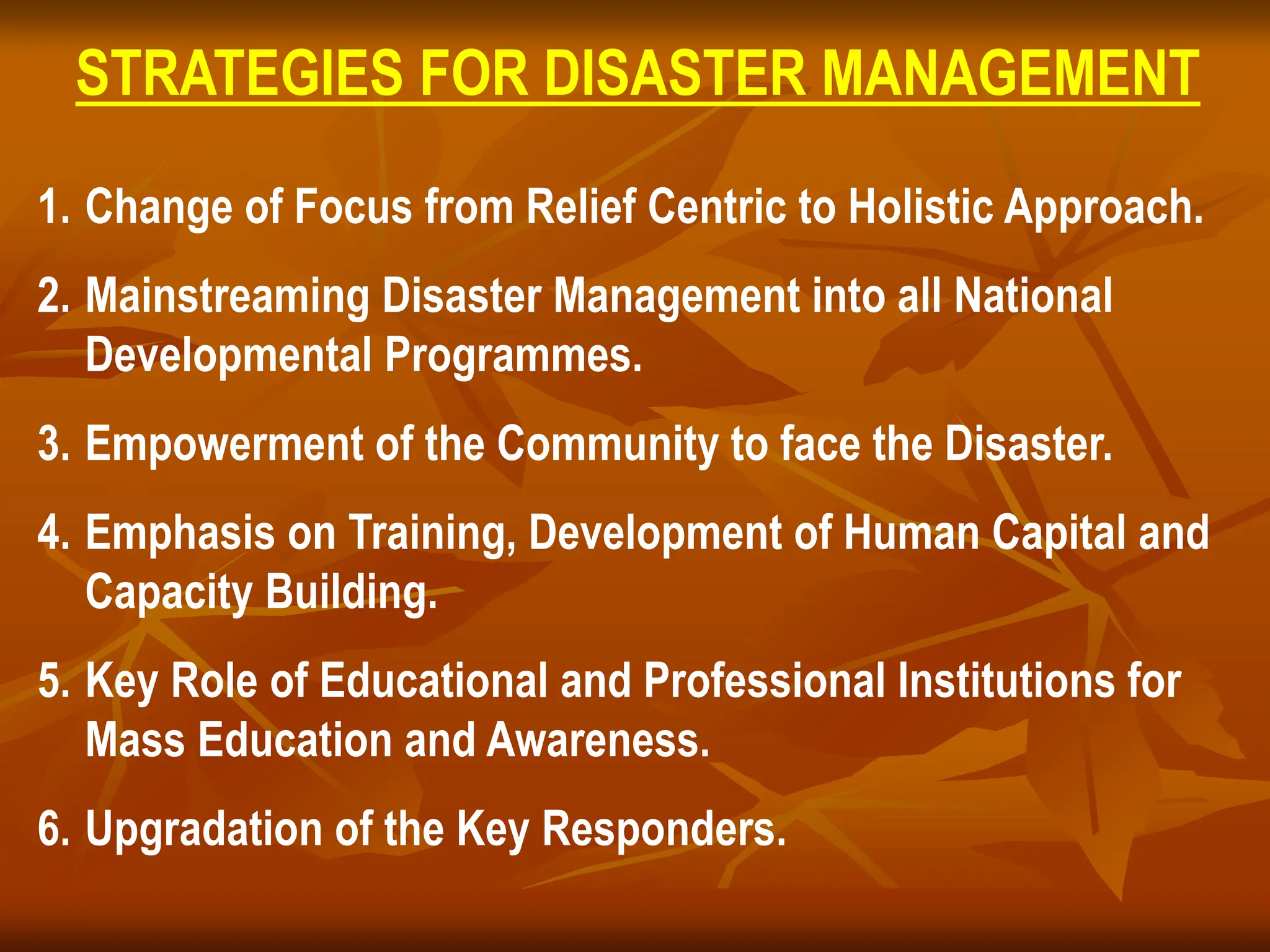 Disaster Management | PPT