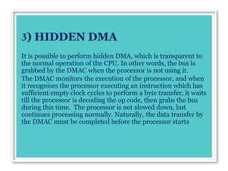 DMA operation | PPTX