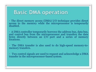 DMA operation | PPTX