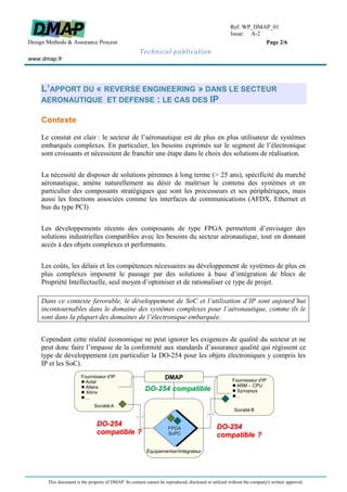 Dmap Ip Do254 White Paper | PDF
