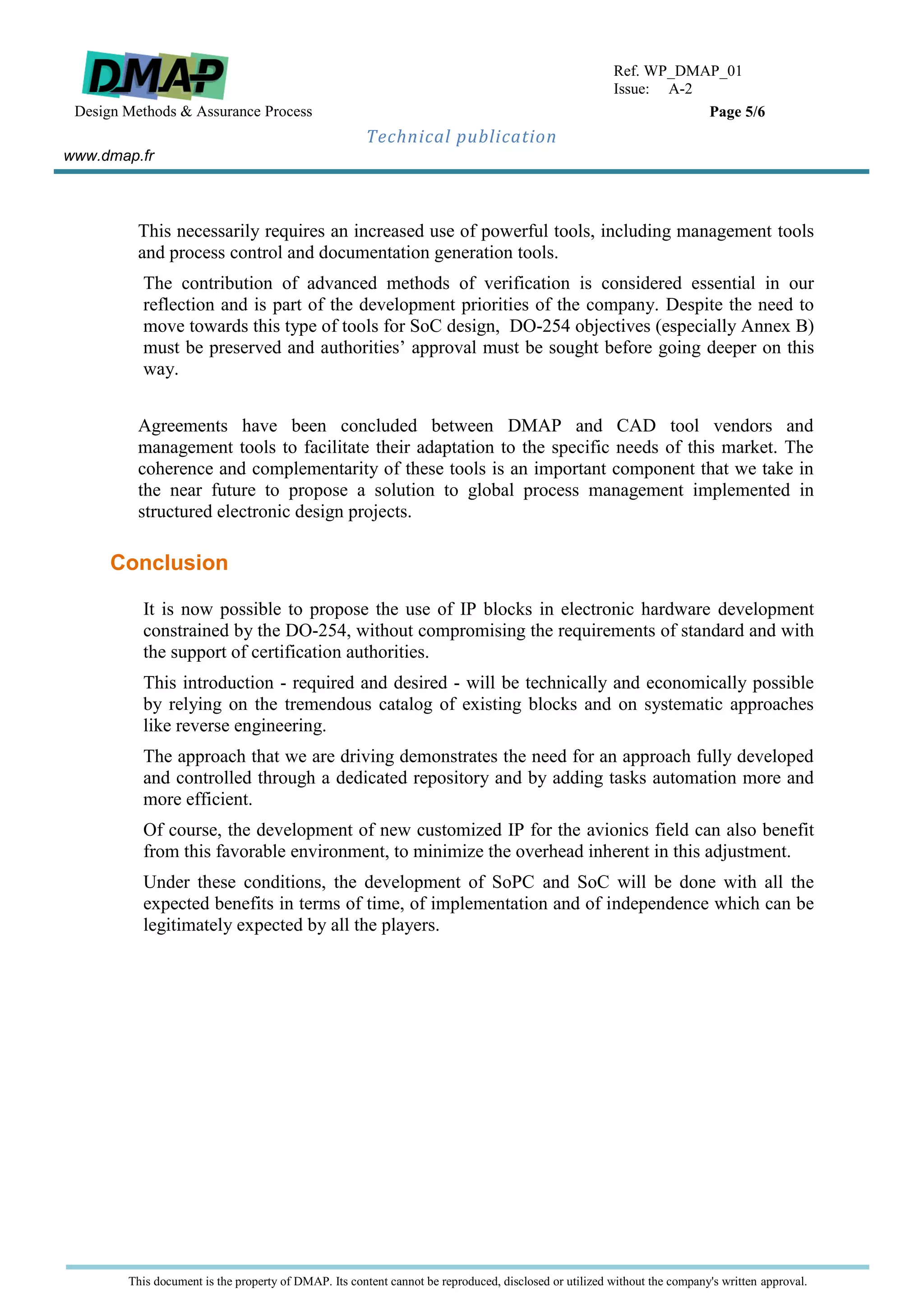 Dmap Ip Do254 White Paper En | PDF