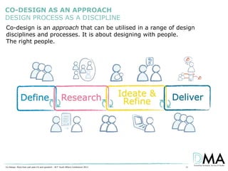 Co-Design - more than post-its and goodwill | PPT