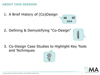 Co-Design - more than post-its and goodwill | PPT