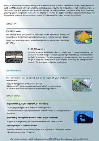 DMAP\'s Brochure | PDF