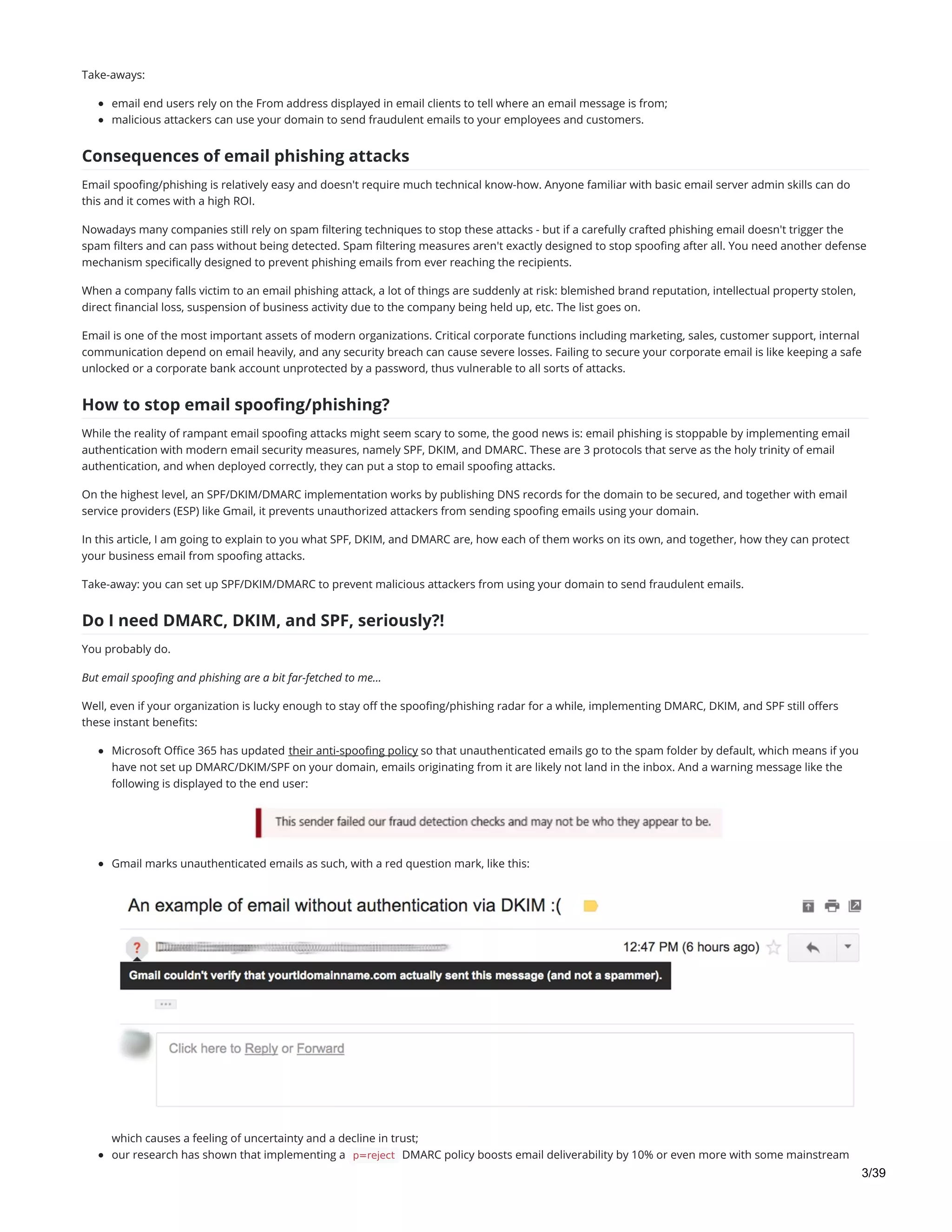 How to Implement DMARC/DKIM/SPF to Stop Email Spoofing/Phishing: The Definitive Guide - https ...