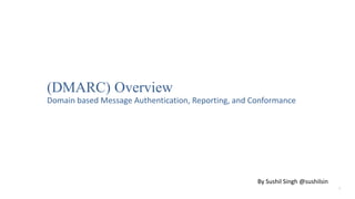 DMARC Overview | PDF