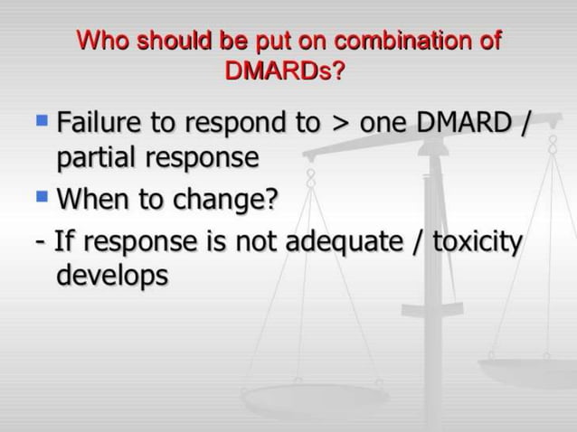 Dmards | PPTX | Digestive Disorders | Diseases and Conditions