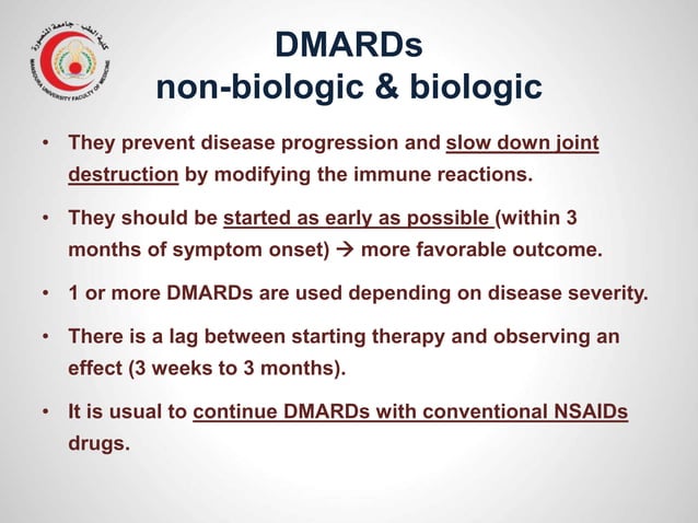 DMARDs | PPTX