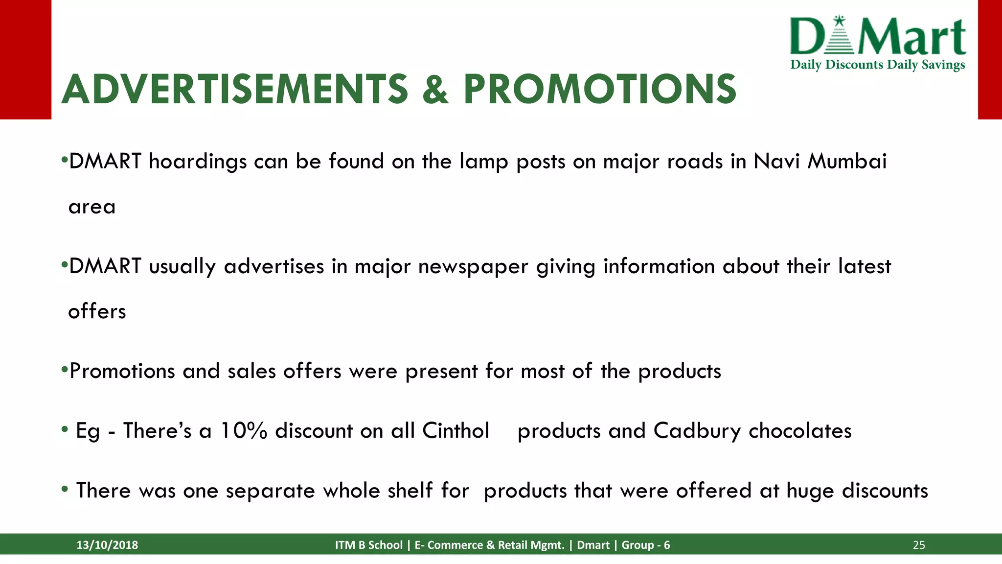 Dmart- A complete Study (Retail Business) | PDF