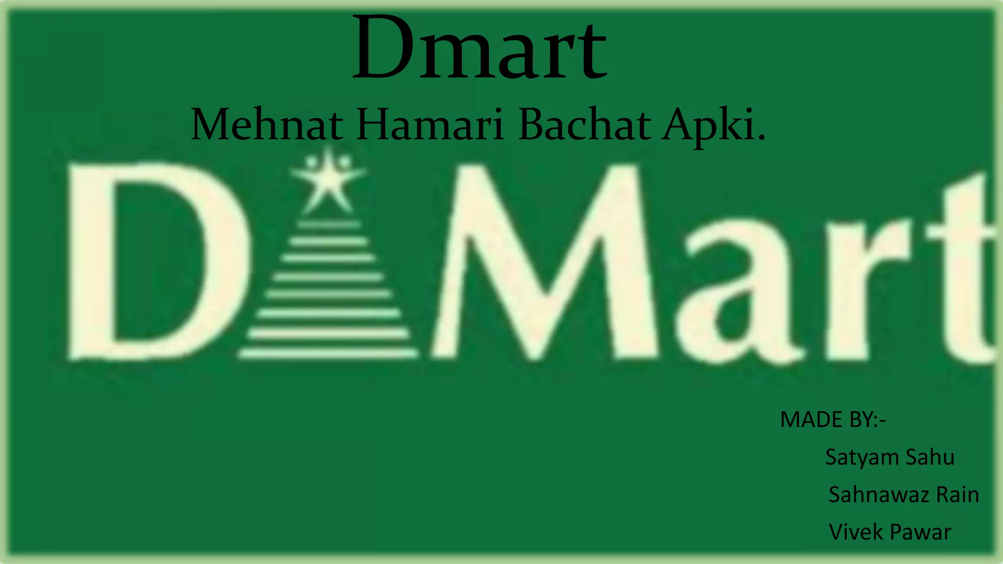D mart | PPTX