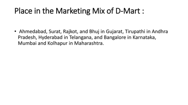 D mart | PPTX