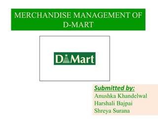Dmart | PPTX